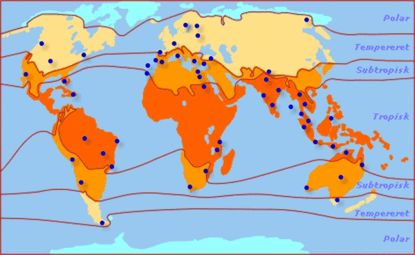 Klimazoner og plantebælter